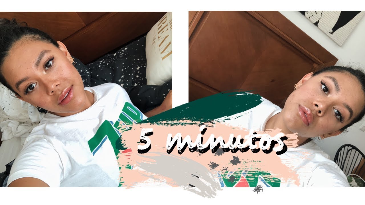 MAQUILLAJE EN 5 MINUTOS - MELI - YouTube