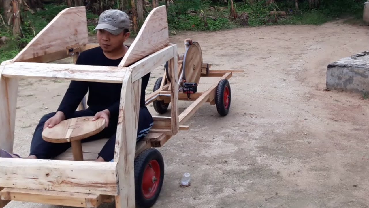 Handmade Electric Car 12 Volt - YouTube