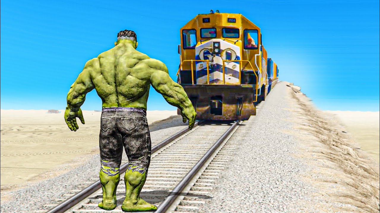 Hulk aur Train - Hulks vs Train - YouTube