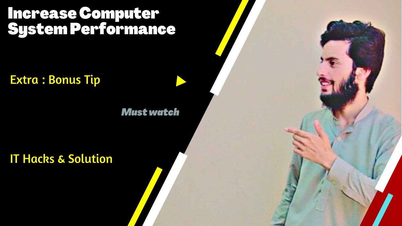 How to increase performance of Computer System |Speed Up Computer ...