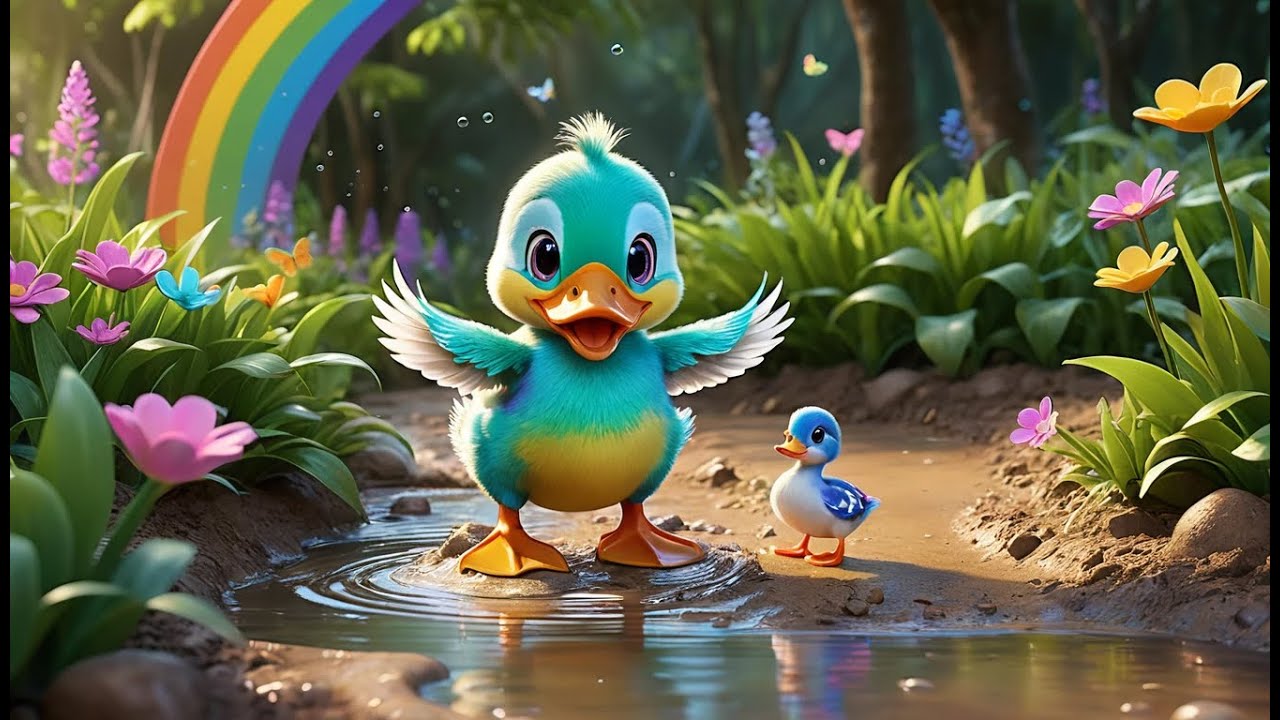 Little Baby Duck Goes Quack Quack Quack | Fun Animal Song for Kids ...