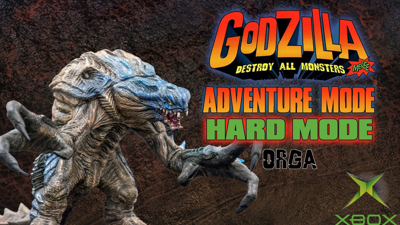 Godzilla: Destroy all Monsters Melee [XBOX] - Orga (Hard Mode) - YouTube