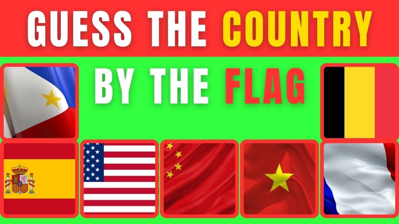 Flag Guessing Quiz Test Your Knowledge of Flags from Around the World!🚩 ...