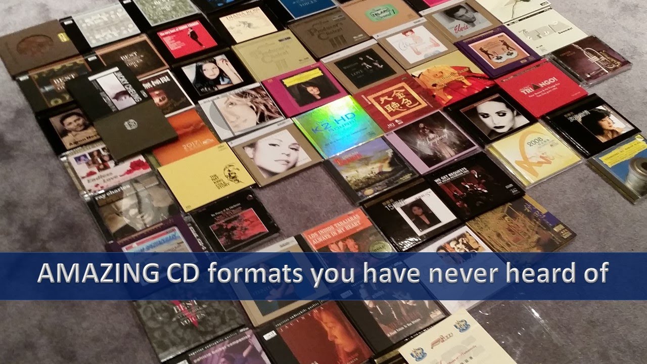 Amazing CD formats you have never heard of. XRCD, LPCD, HQCD. - YouTube