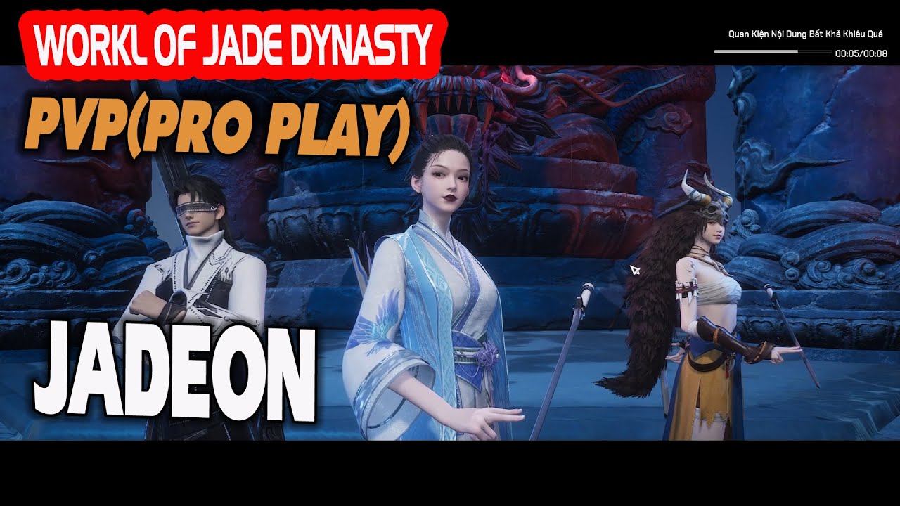 World of Jade Dynasty PVP :Jadeon (Thanh vân kiếm) 3 vs 3 - YouTube