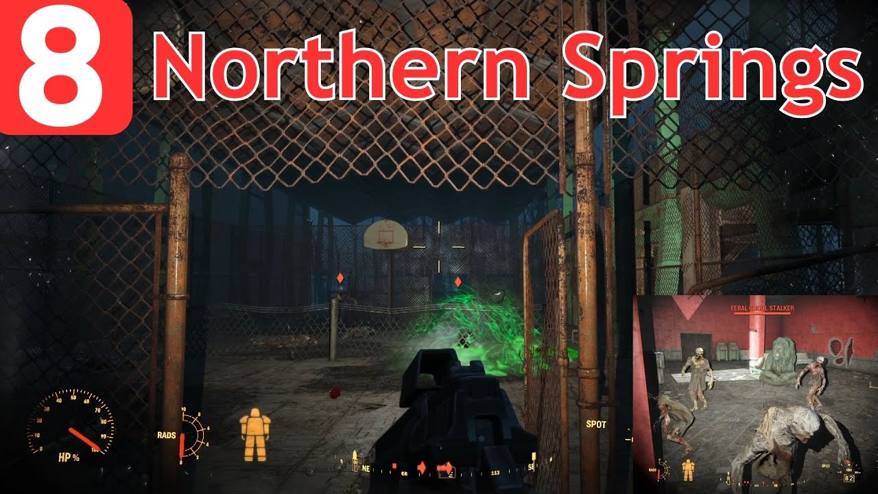 Fallout 4 DLC Northern Springs Pt. 8: Alice in Frozenland Quest | Re ...