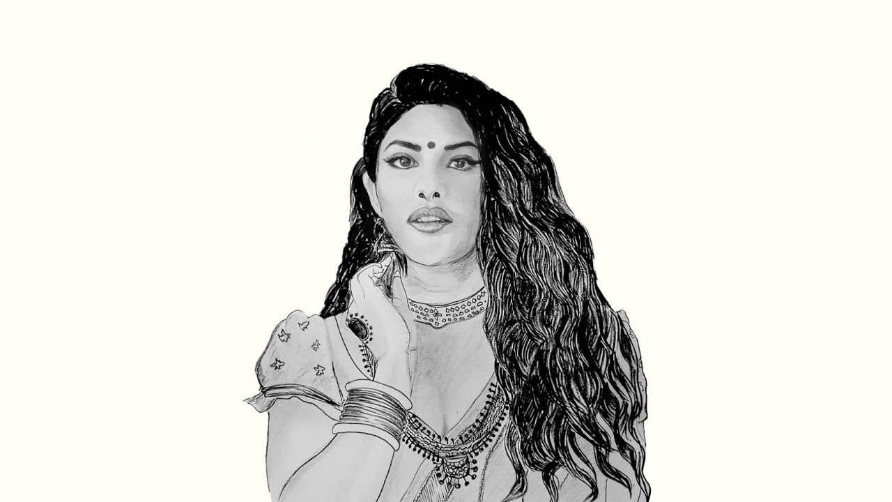How to draw Jacqueline Fernandez | Jacqueline Fernandez drawing ...