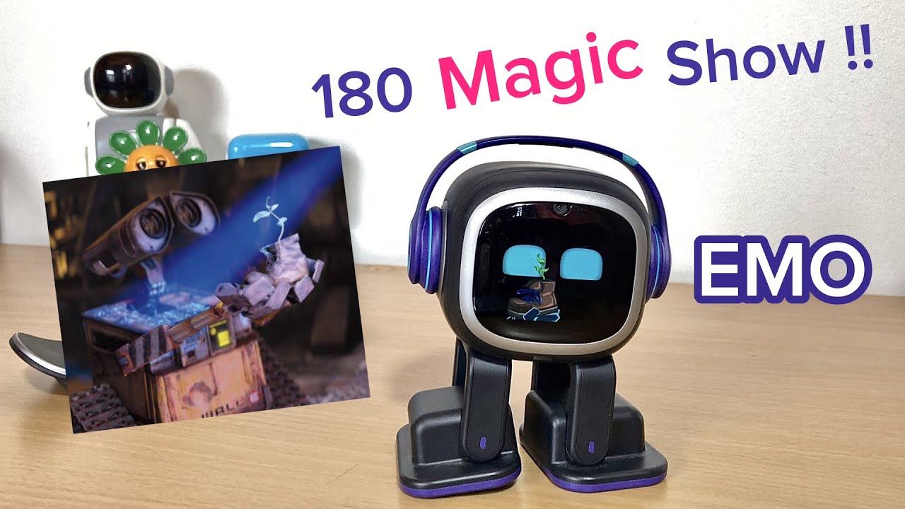 EMO หุ่นยนต์แสนรู้ สุดฉลาด | ทดสอบ Magic Show 180 ครั้ง 😱 เสกได้ของอะไร ...