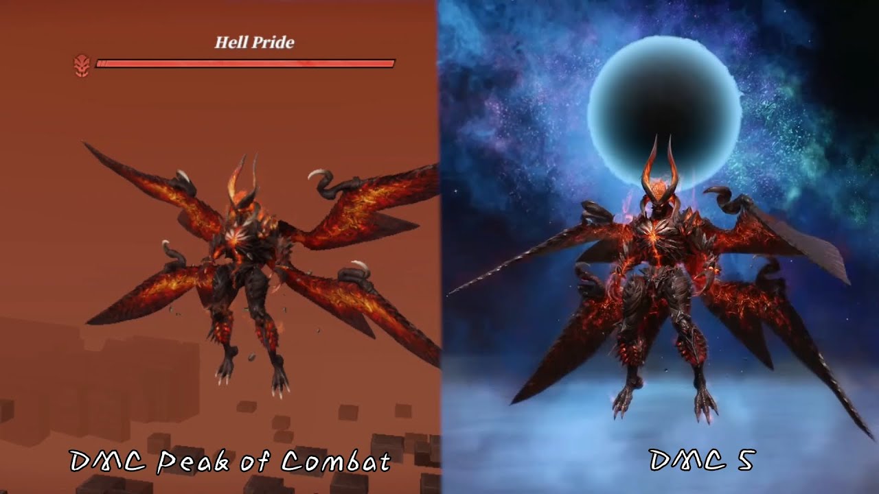 Devil May Cry Peak of Combat Dante vs Devil May Cry Dante | Moveset ...