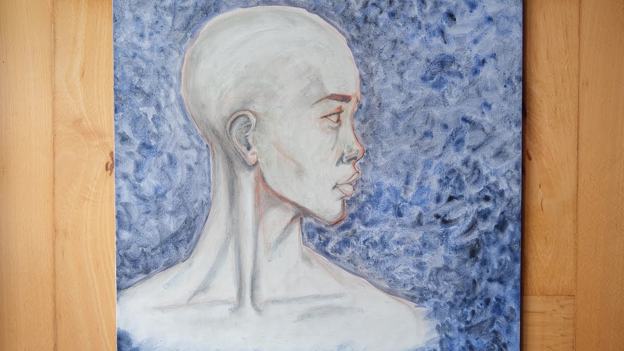 Egg Tempera painting process 2 - YouTube