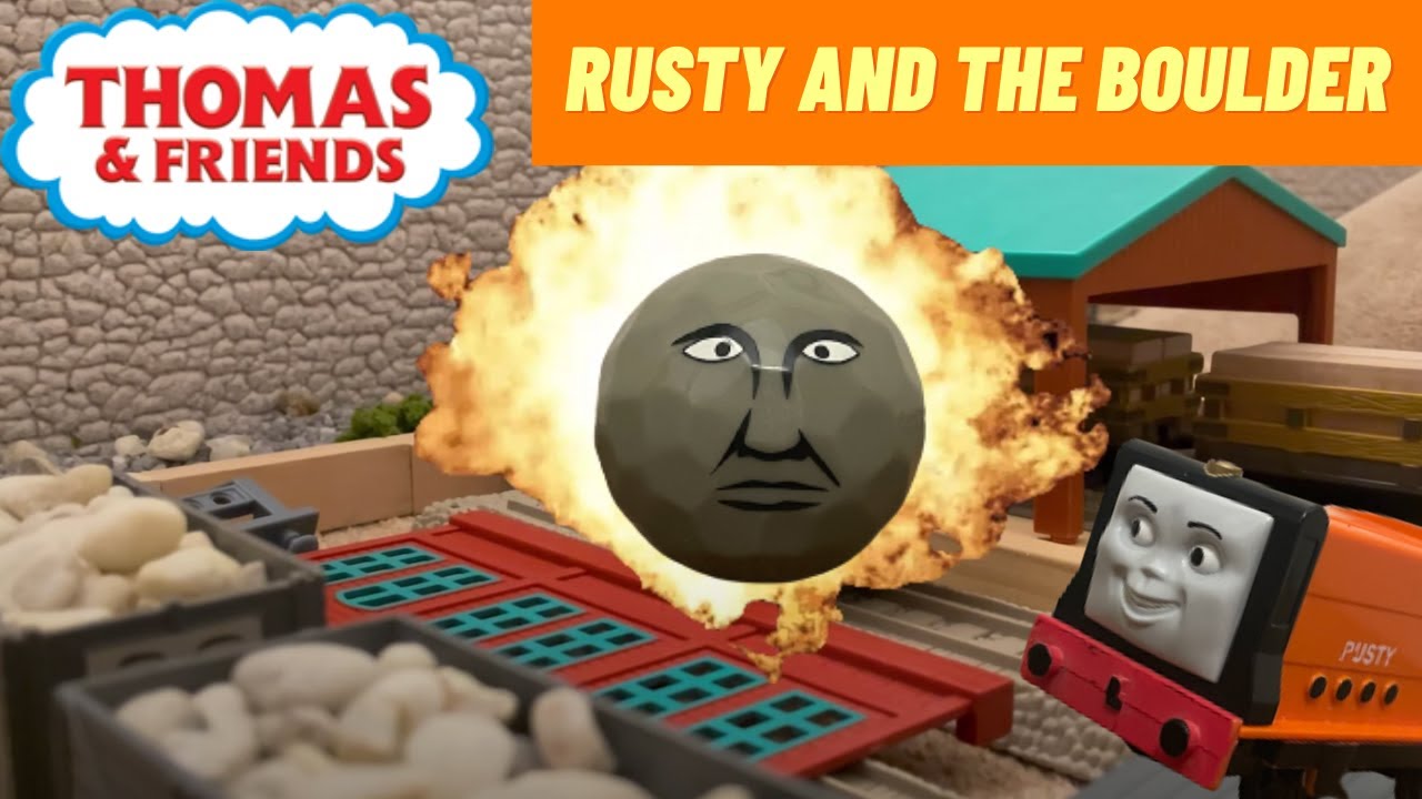 Trackmaster Thomas and Friends Rusty and the Boulder Remake - YouTube