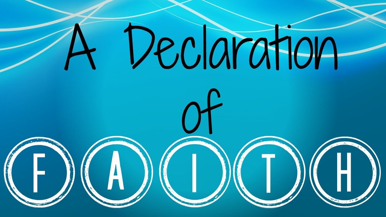 Christian Engagement Series | Declaration of Faith & Waiting on God ...