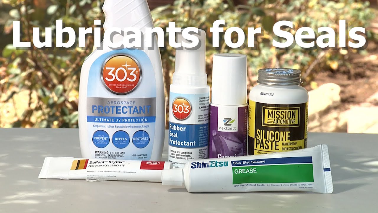 5 Best Lubricants for Restoring Seals and Moldings - YouTube