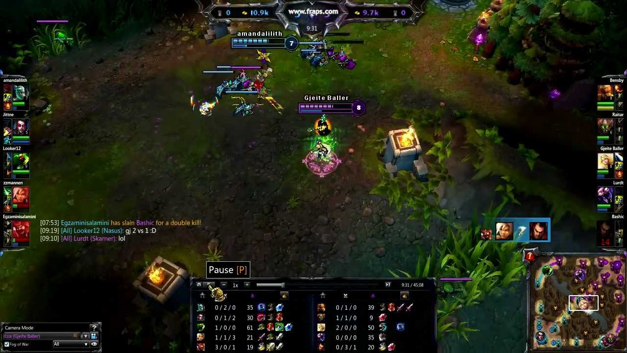 LoL Epic Fails - Lux' Epic Ult - YouTube