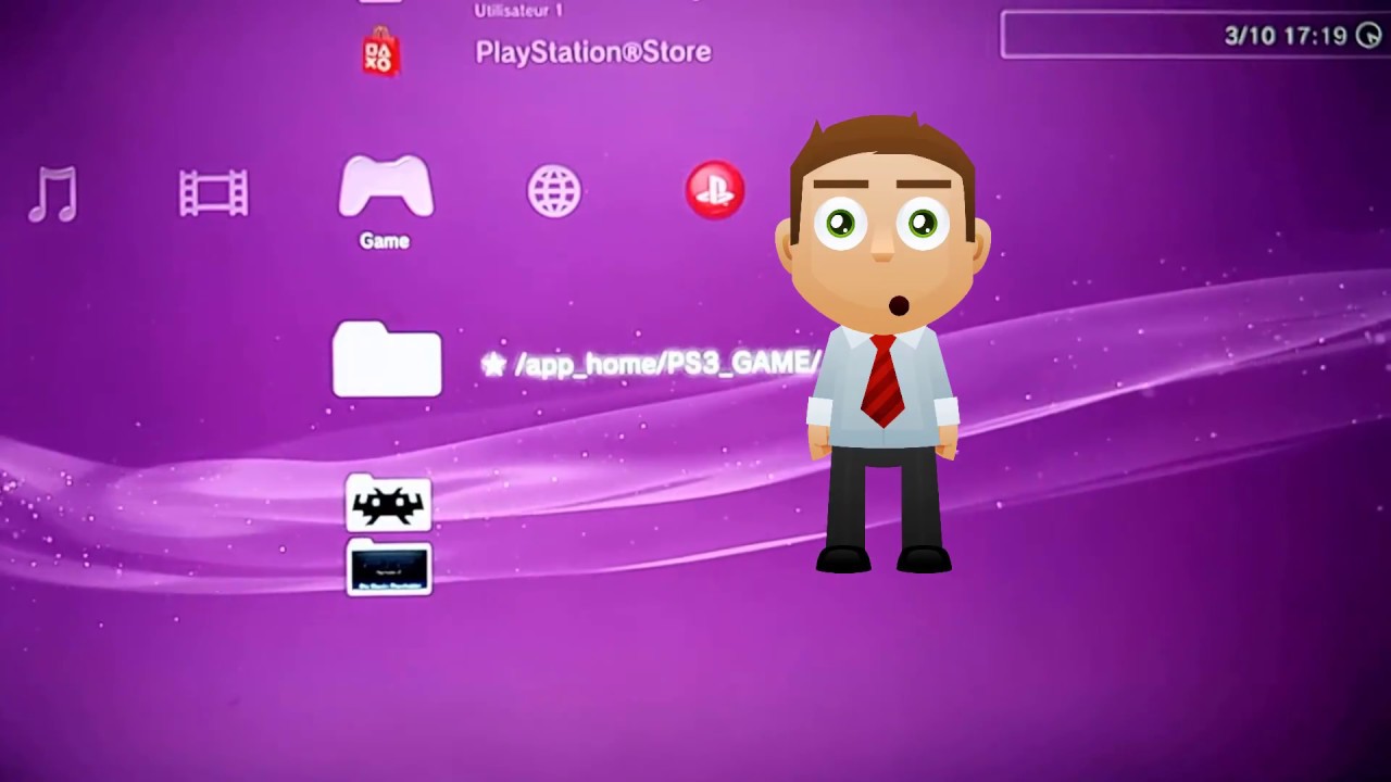 Solve the problem of missing package manager file on PS3 - YouTube