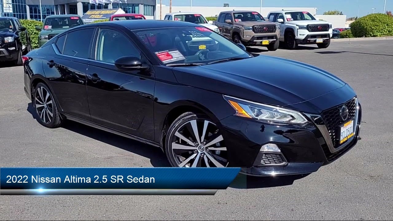 2022 Nissan Altima 2.5 SR Sedan Sacramneto Roseville Elk Grove Folsom ...