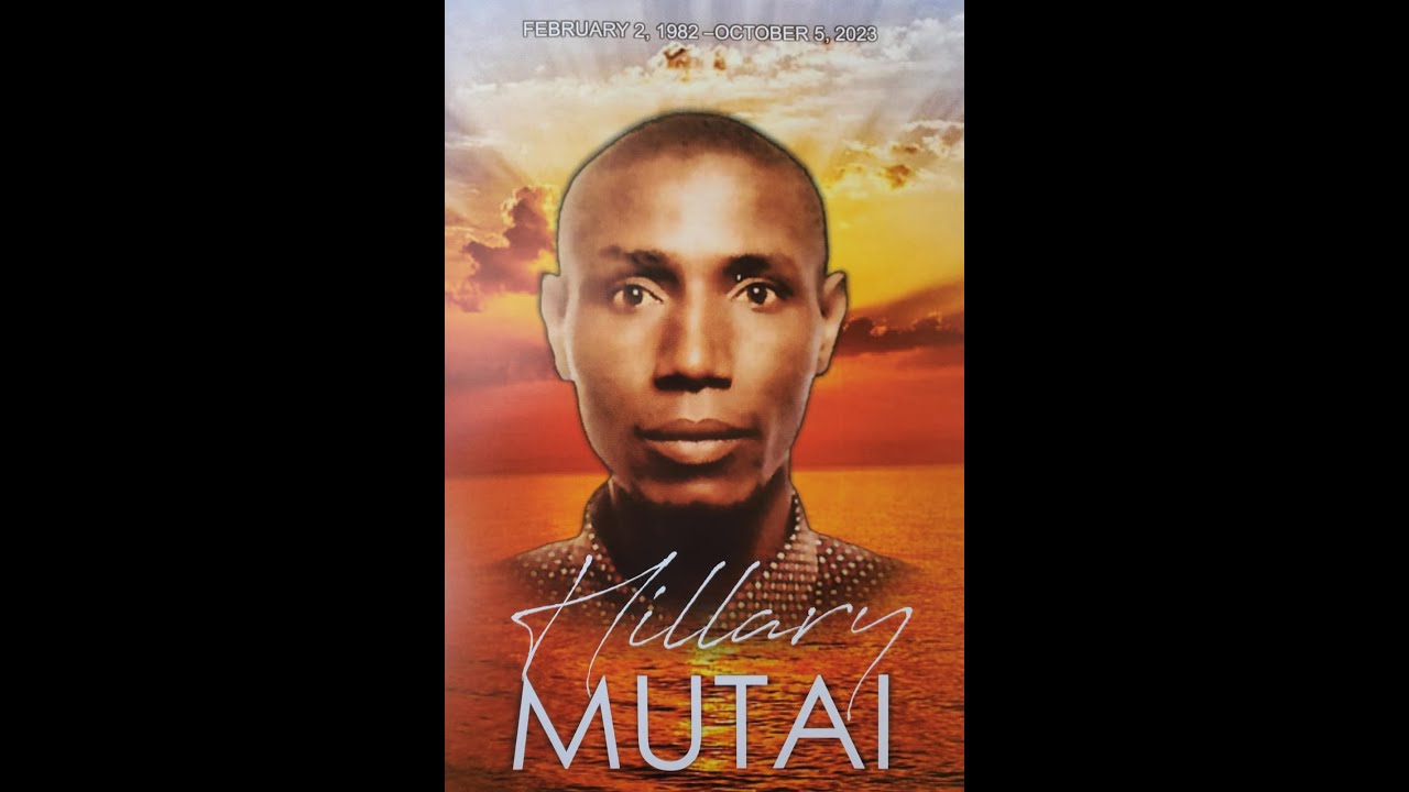 🔴 LIVE BURIAL SERIVICE OF MR HILLARY MUTAI - YouTube