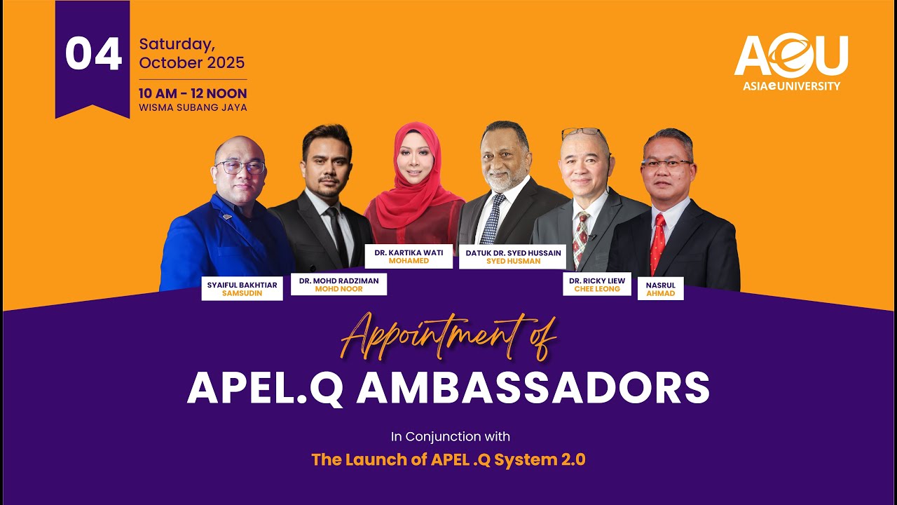 APEL Q Ambassadors & The launch APEL Q 2 0 - YouTube