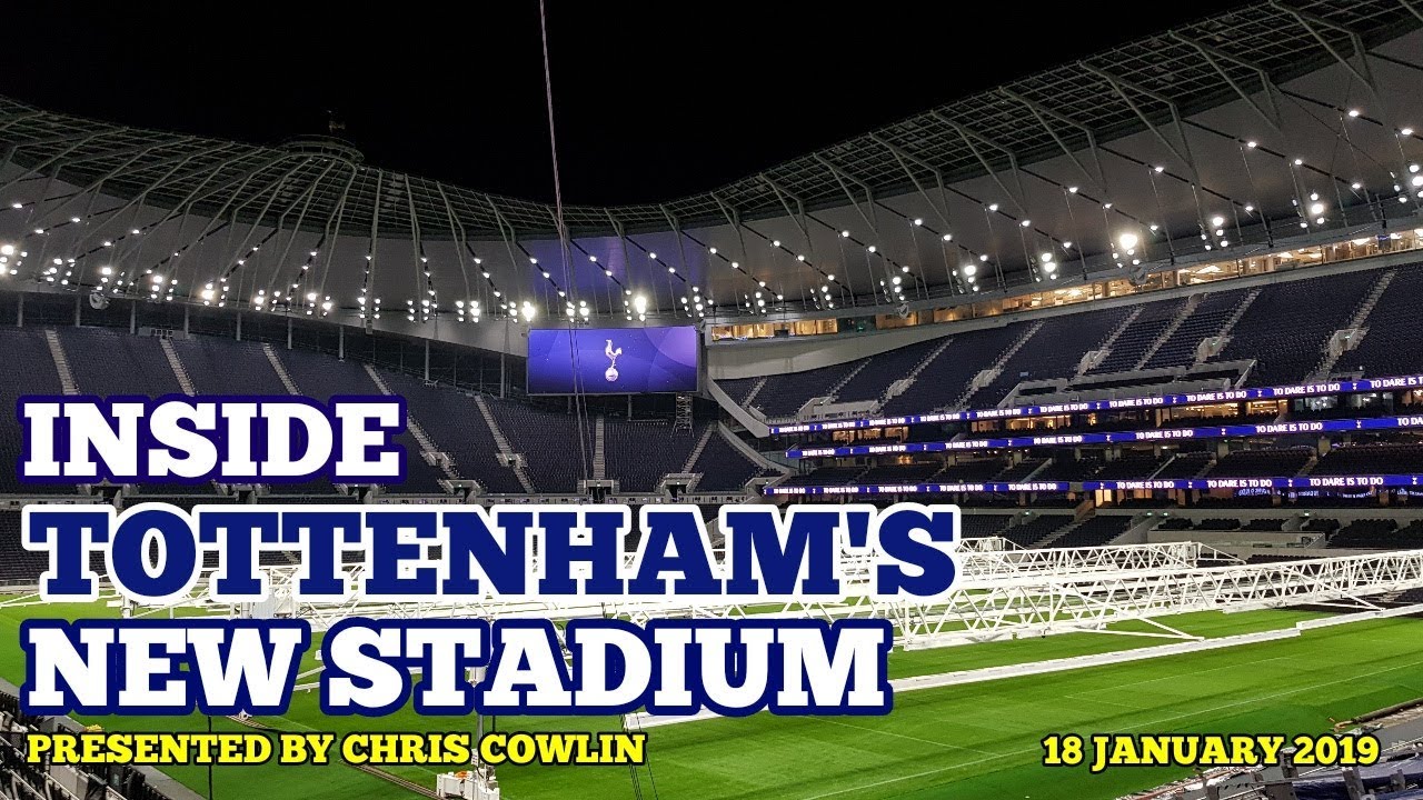 UPDATE & INSIDE TOTTENHAM’S NEW STADIUM: The East Stand, The Pitch ...