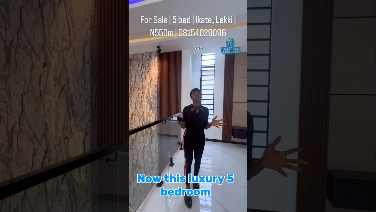 Posh & Luxurious house with Cinema,pool, Rooftop for N550m - YouTube