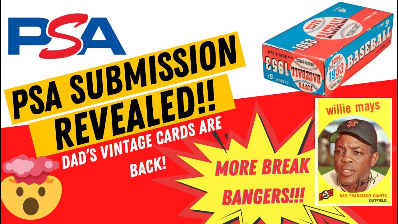 Vintage PSA Reveal and Some More Break Hits! - YouTube