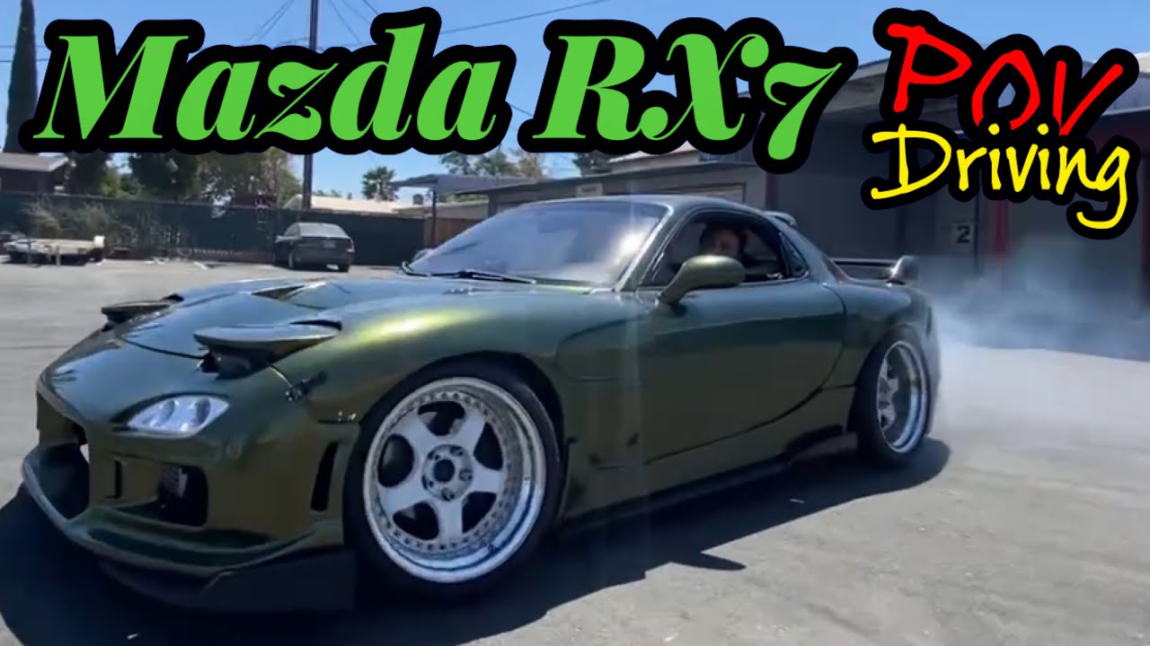 POV: Driving My Single Turbo FD RX7 "Insane sounds" - YouTube