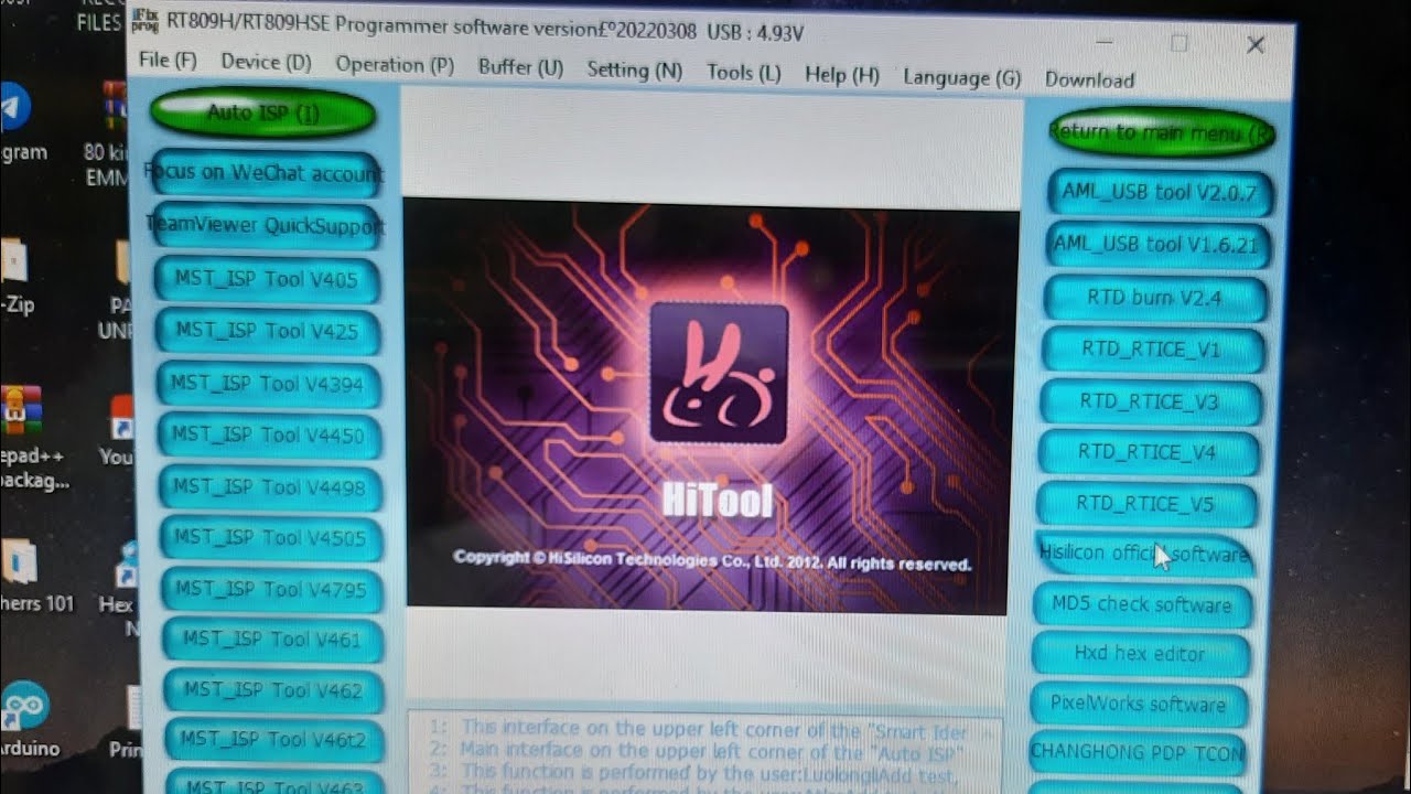 How to Repair,HI-SILICON Main Board| EMMC Read & Write | Android LED Tv ...