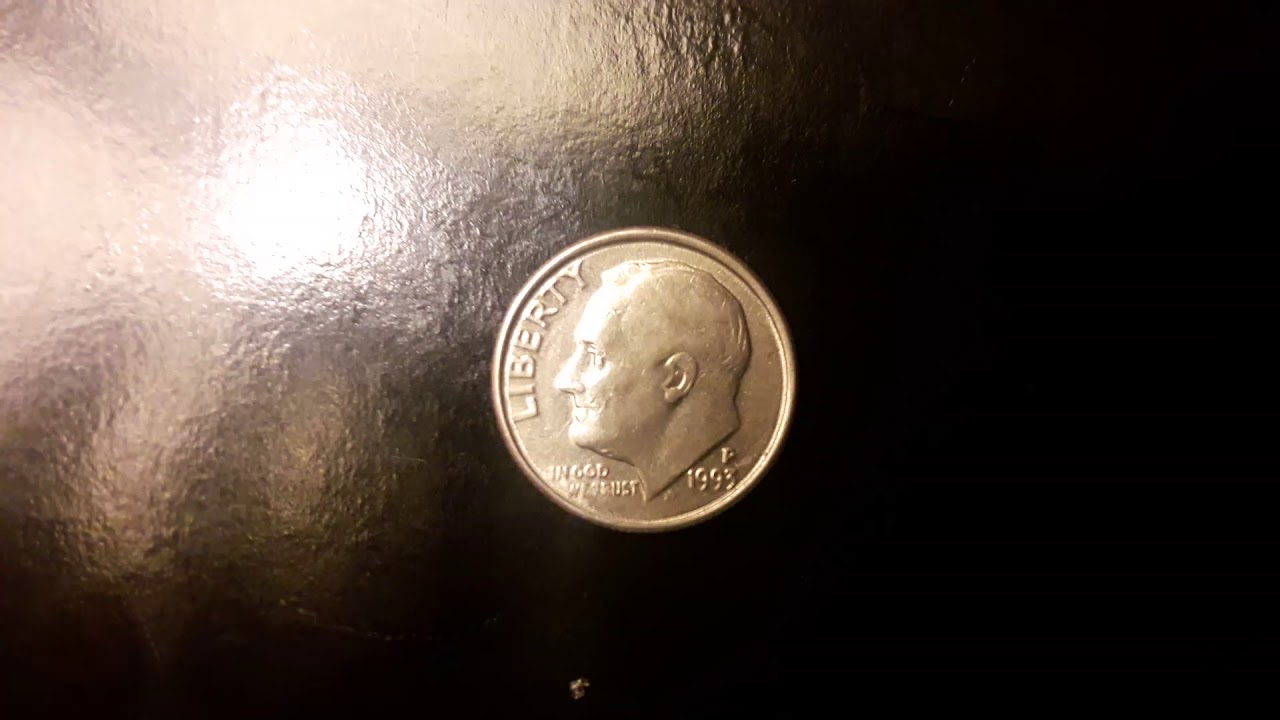 Coins: USA Dime 1993 P Coin - YouTube