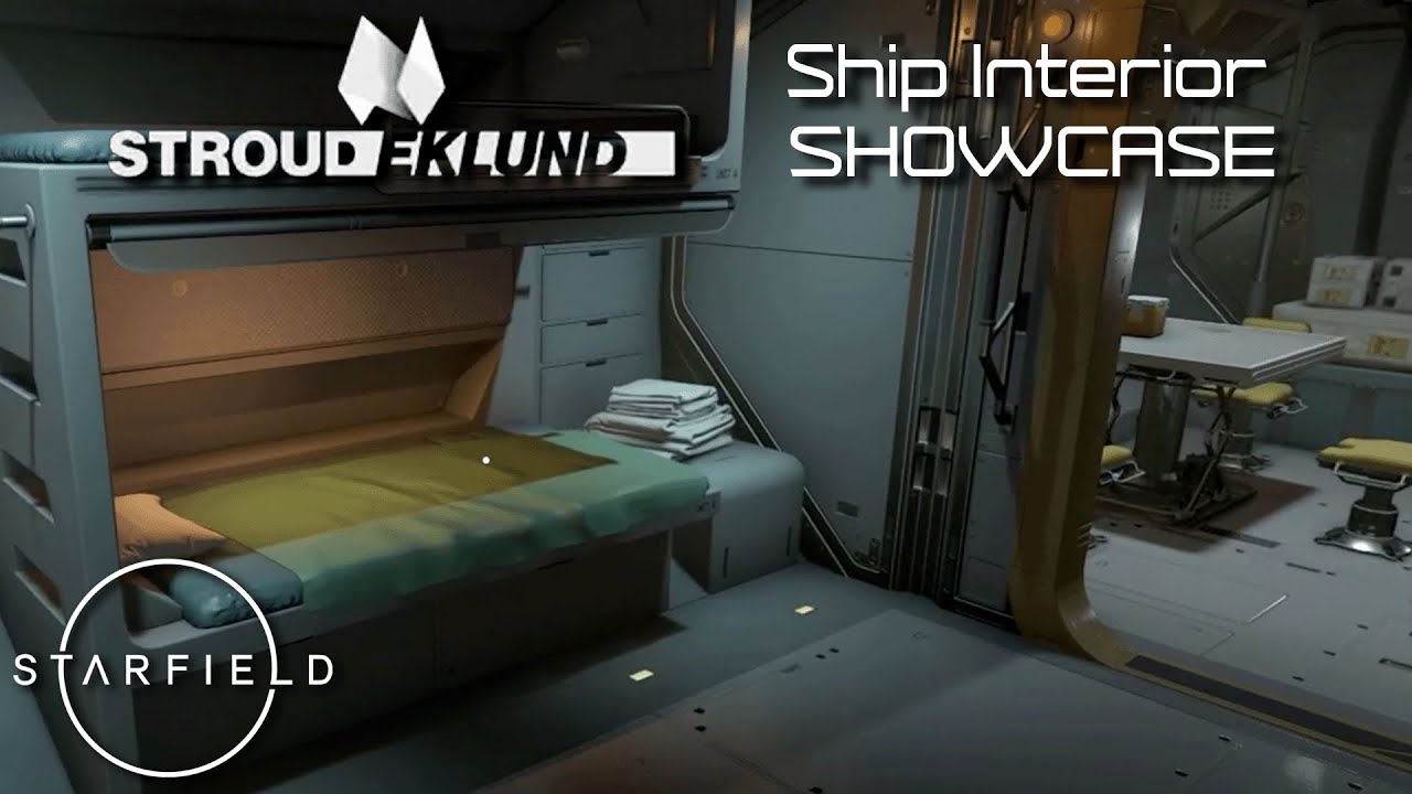Stroud/Eklund Ship Interior Showcase | Starfield - YouTube