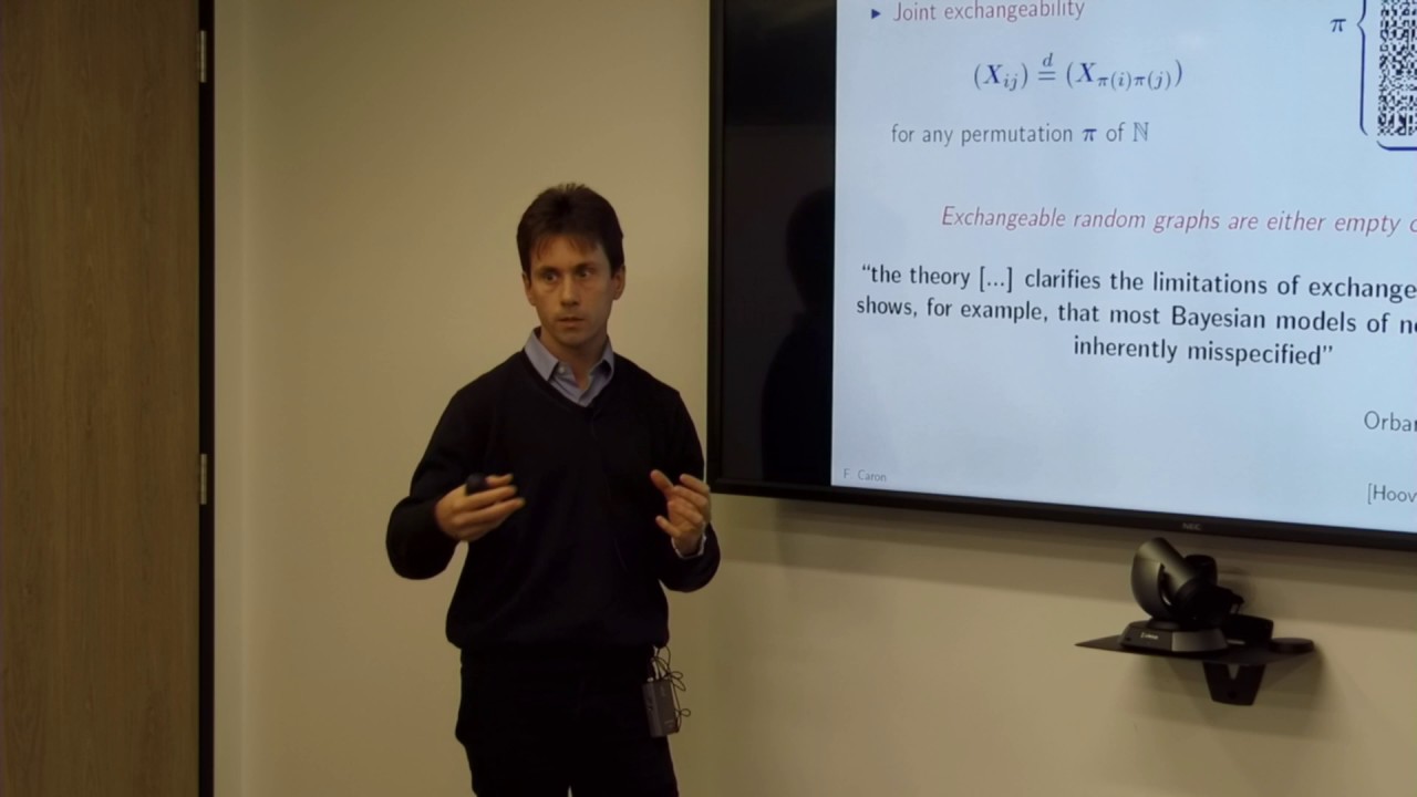 Fellow Short Talks: Professor Francois Caron, Oxford University - YouTube
