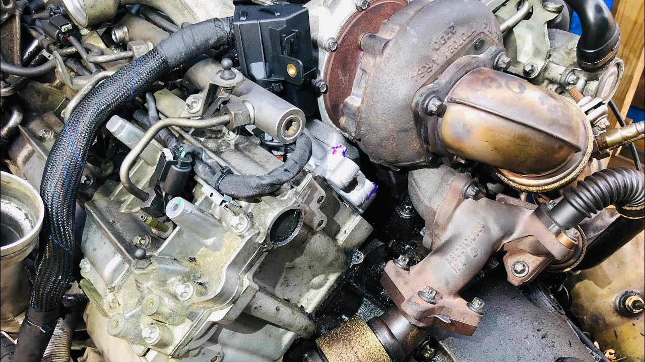 3.0L Sprinter Diesel engine Parts show and tell Swirl valves, Oil ...