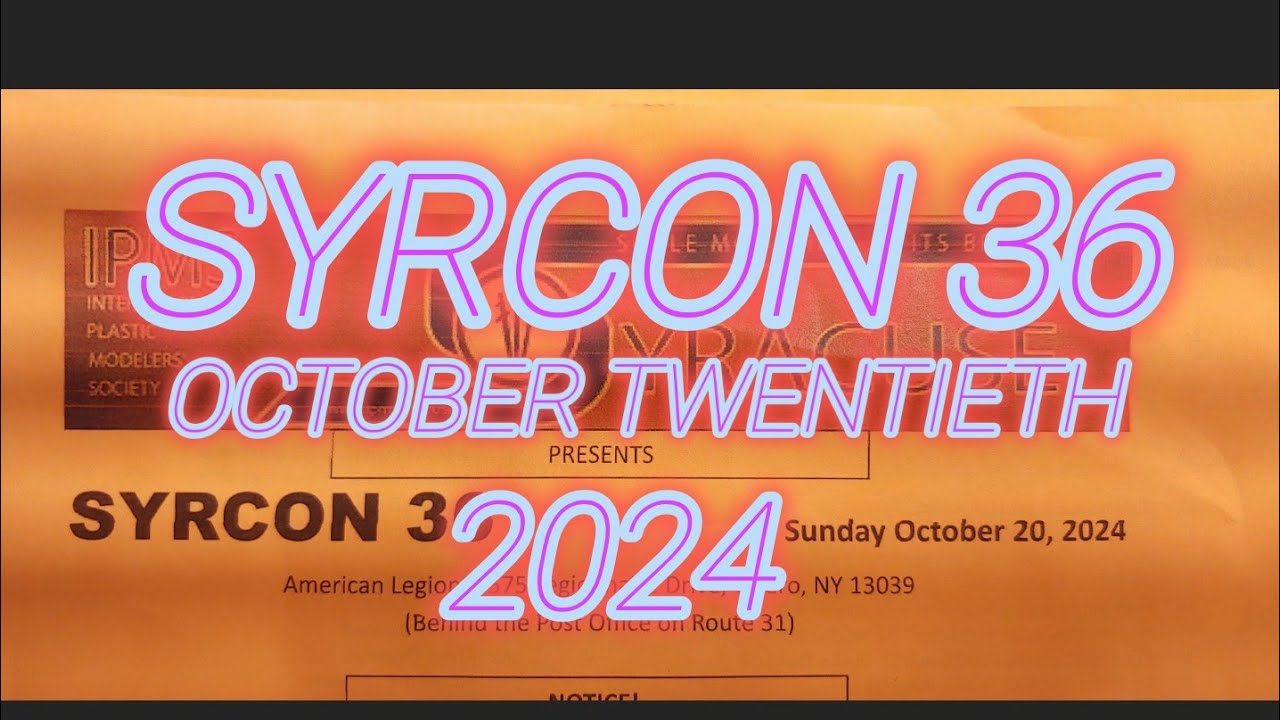 SYRCON 36 10/20/2024 - YouTube