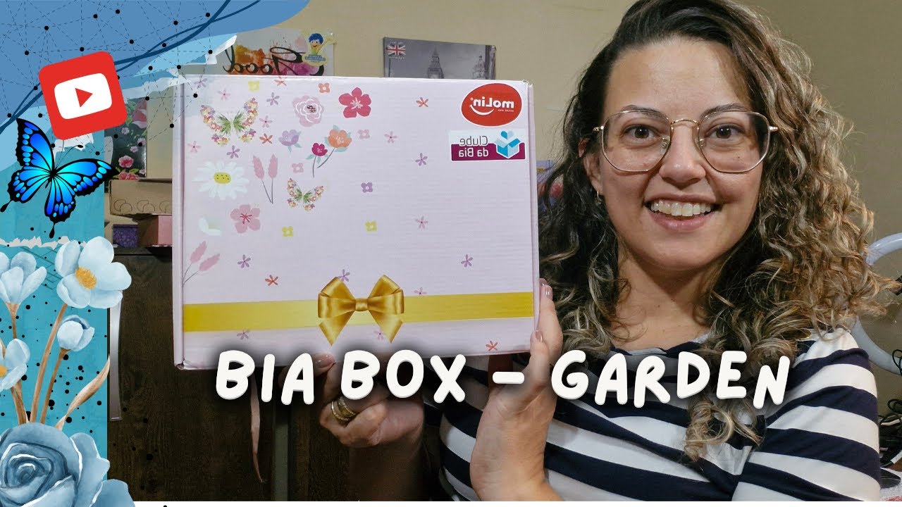 BIA BOX - 42 Garden by Molim. Uboxing Clube de papelaria @BiaWinston ...