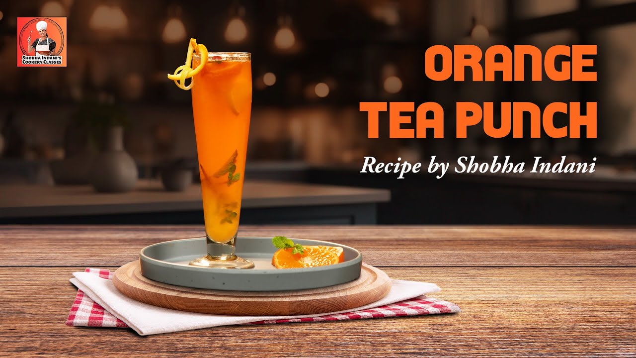 Orange Tea Punch🍊| Easy and Refreshing Drink - YouTube