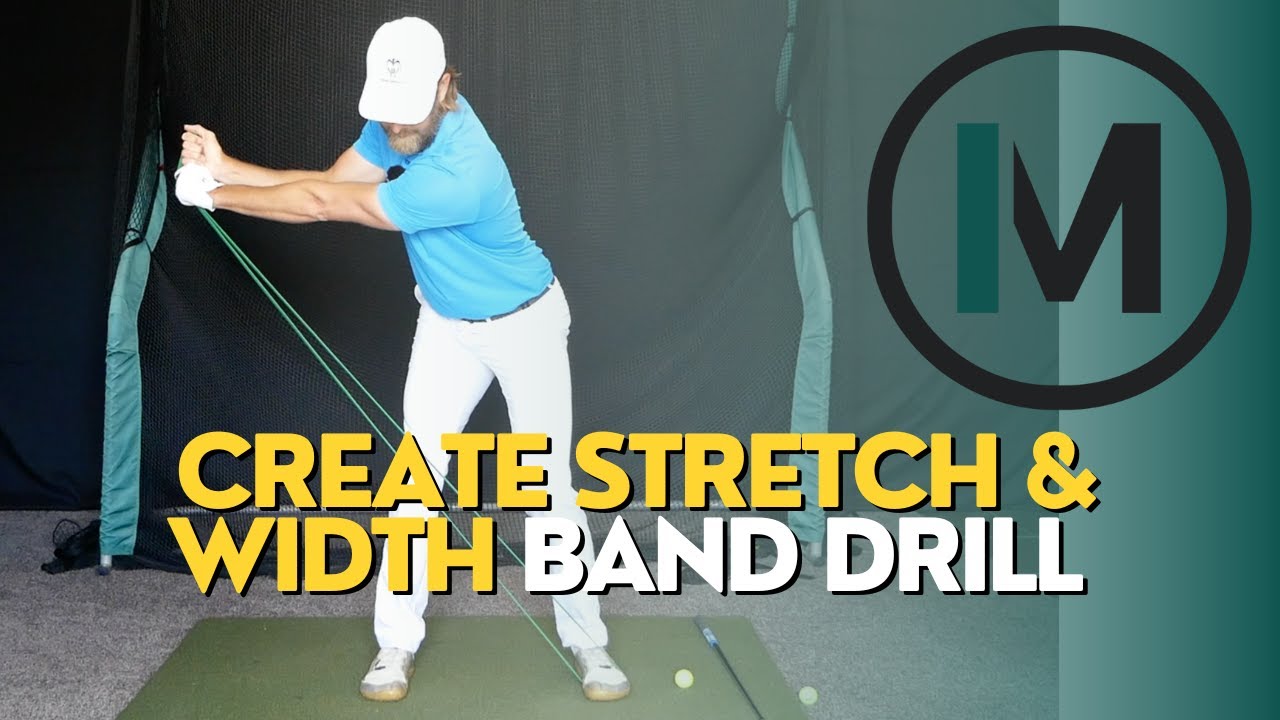 Create Stretch & Width - Band Drill | Ian Mellor Golf - YouTube