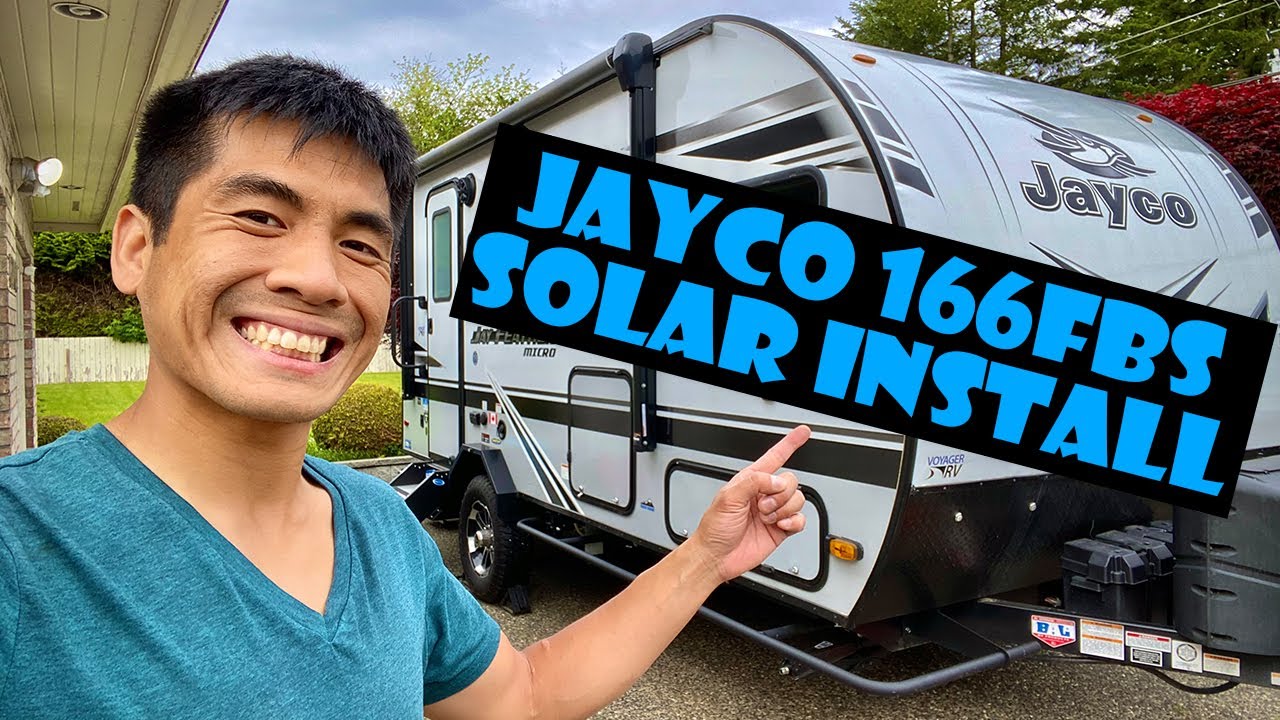 Jayco 166FBS - DIY Solar Install - YouTube