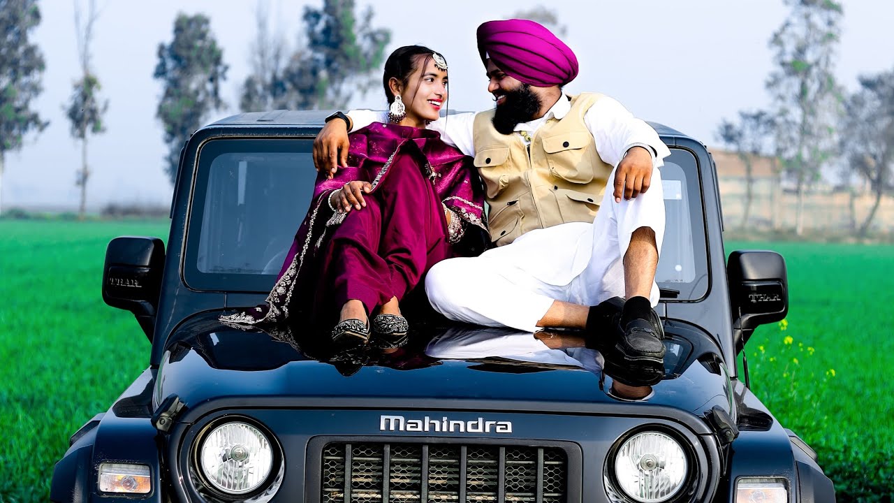 Pre- Wedding Sahab Singh Weds Khushpreet Kaur | Punjabi 4k Video # ...