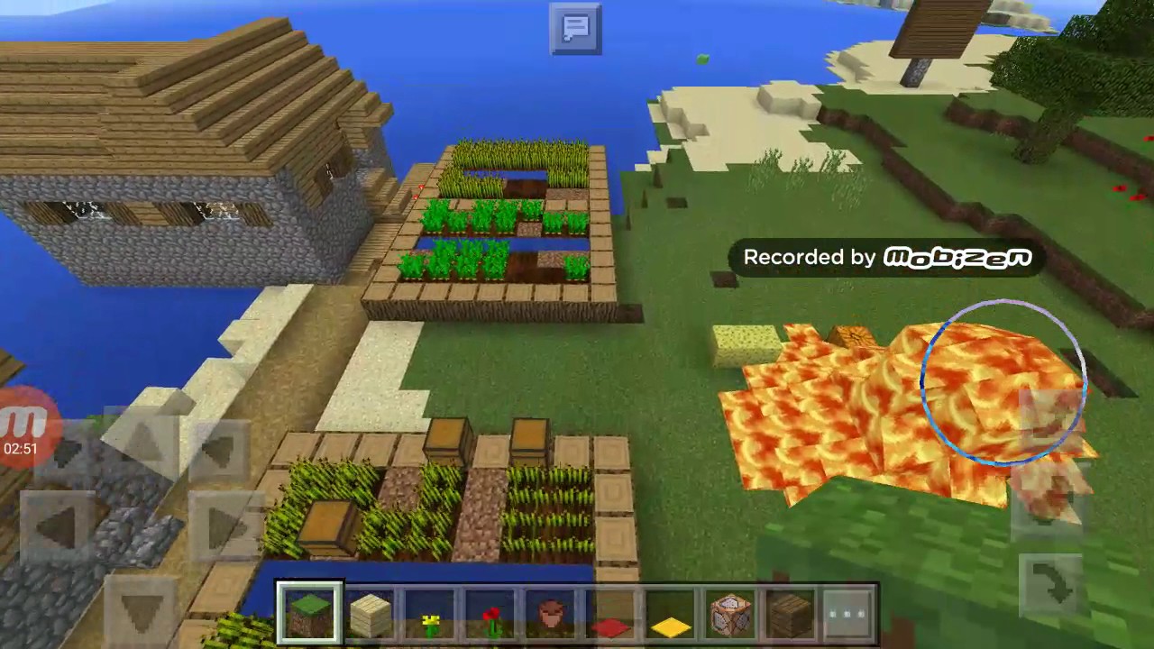 Minecraft how to live in a spruce wood plank v1.1.0 - YouTube