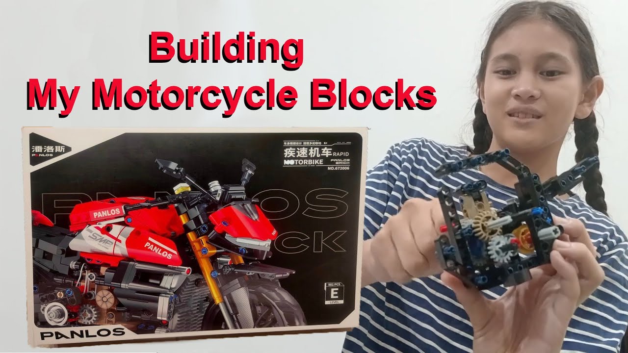Building My Motorcycle Blocks - YouTube