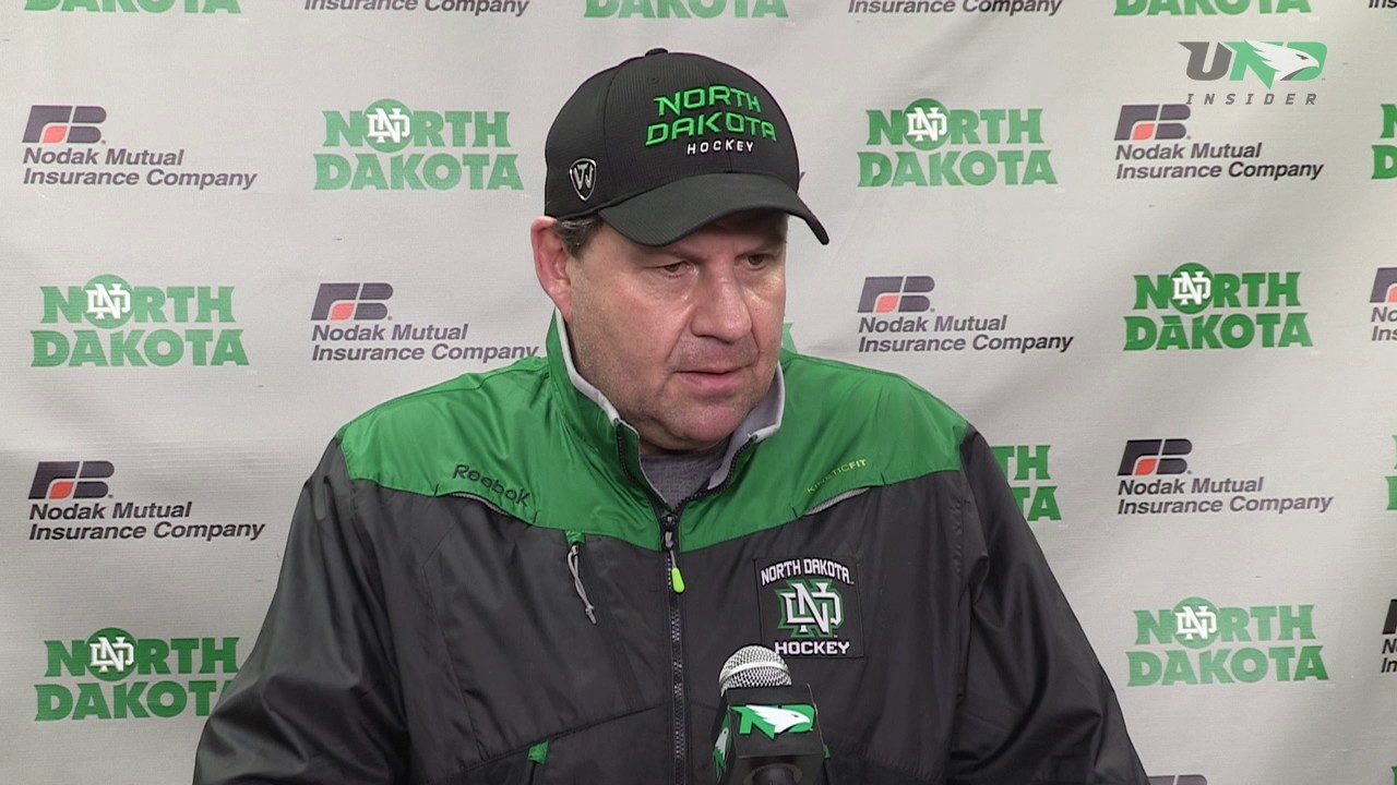 UND hockey - Brad Berry press conference - 1/4/17 - YouTube