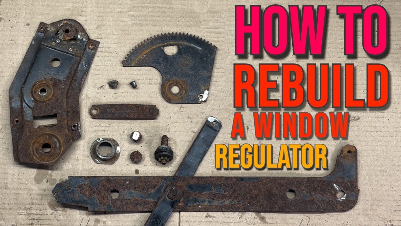How To Rebuild A 1955-1970 Chevy Window Regulator - YouTube