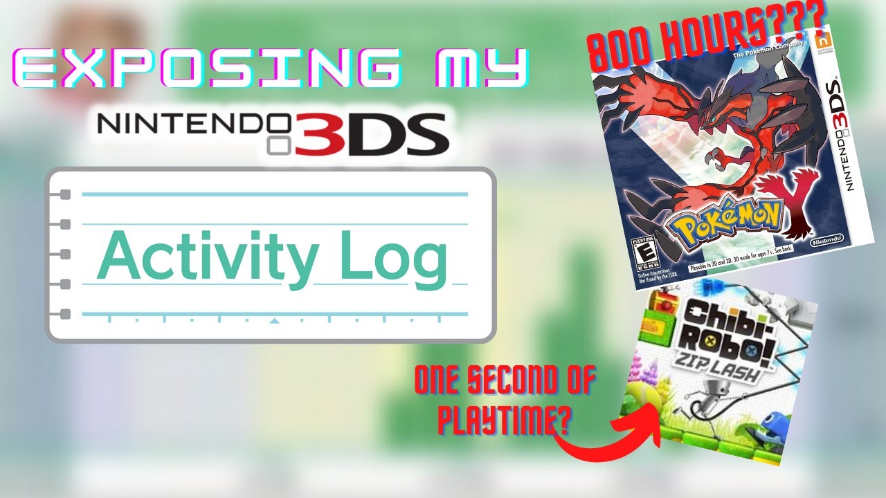 Exposing my Nintendo 3DS Activity Log... - YouTube
