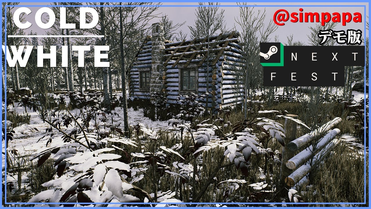 デモ版【The Cold White】極寒の地で婚約者を探しながらのサバイバル【ゲーム実況】 - YouTube