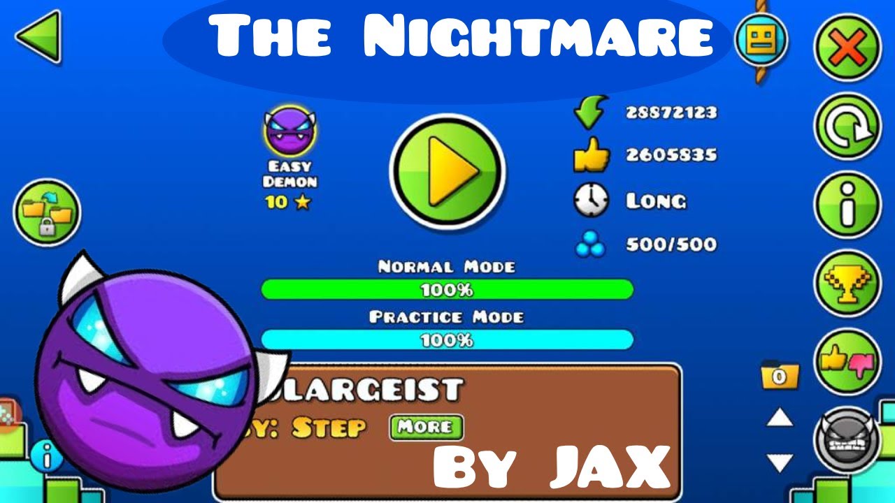The Nightmare JAX ( easy demon ) - YouTube