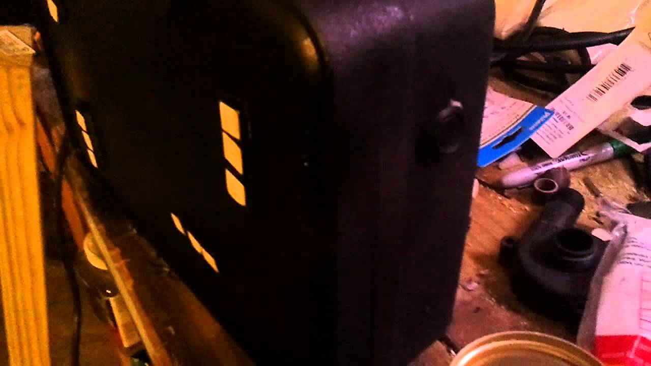 Home made hog hunting light - YouTube