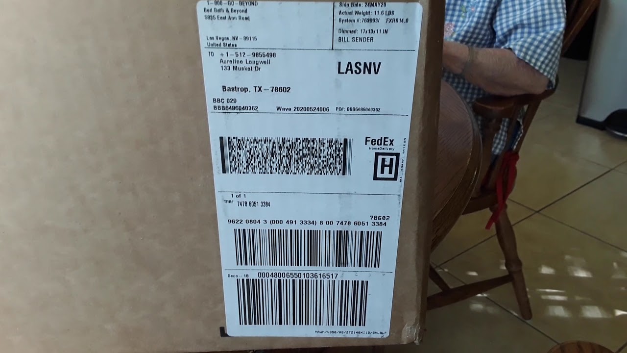 Shipping Box and Print Shipping Label - YouTube