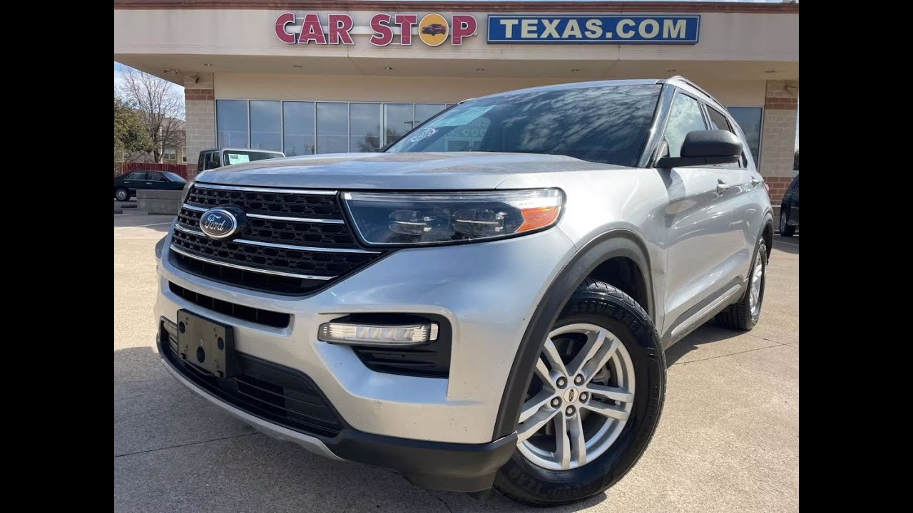 Ford Explorer XLT Turbo 2020 de 1 Propietario con Cuero y CARFAX Limpio ...