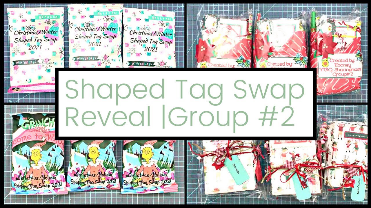 SHAPED TAG SWAP REVEAL | GROUP #2 - YouTube