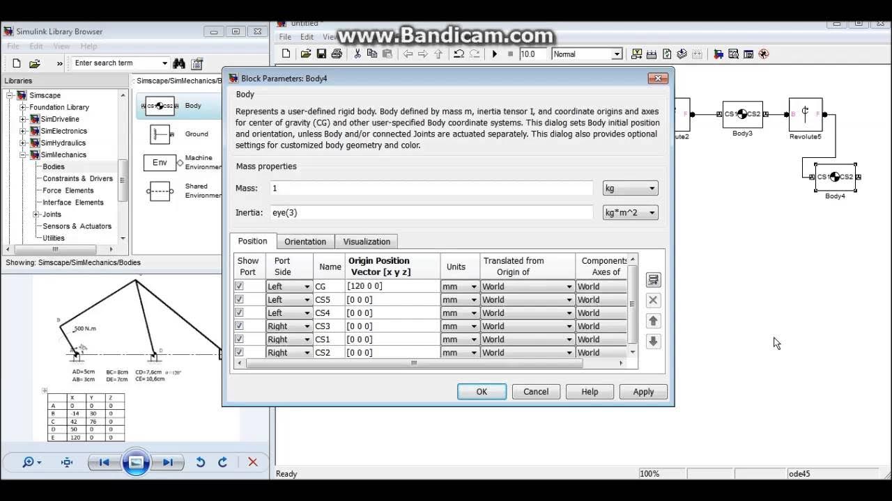 MATLAB Simmechanics - YouTube