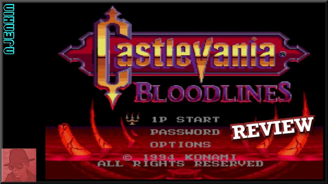 Castlevania : Bloodlines - on the SEGA Genesis / Mega Drive - with ...